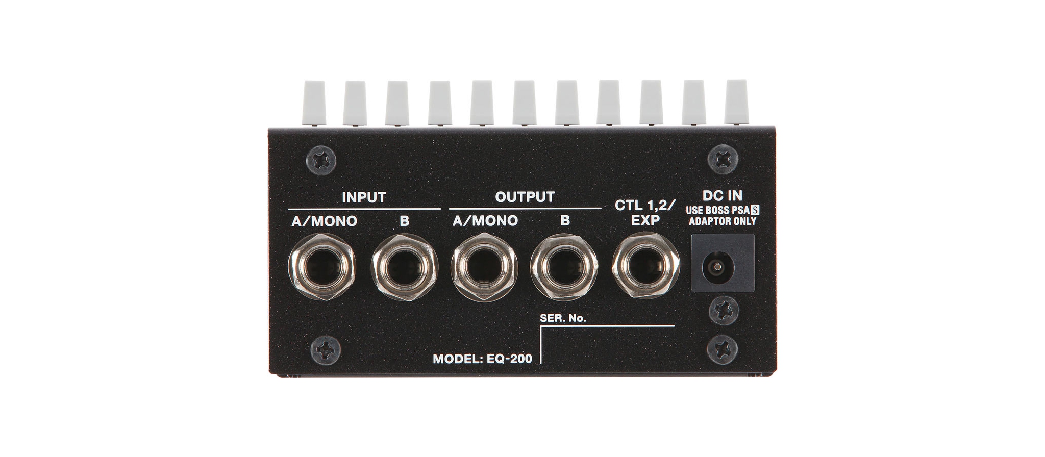 Boss EQ-200 Graphic Equalizer | 2 bands EQ| Dijkman Muziek