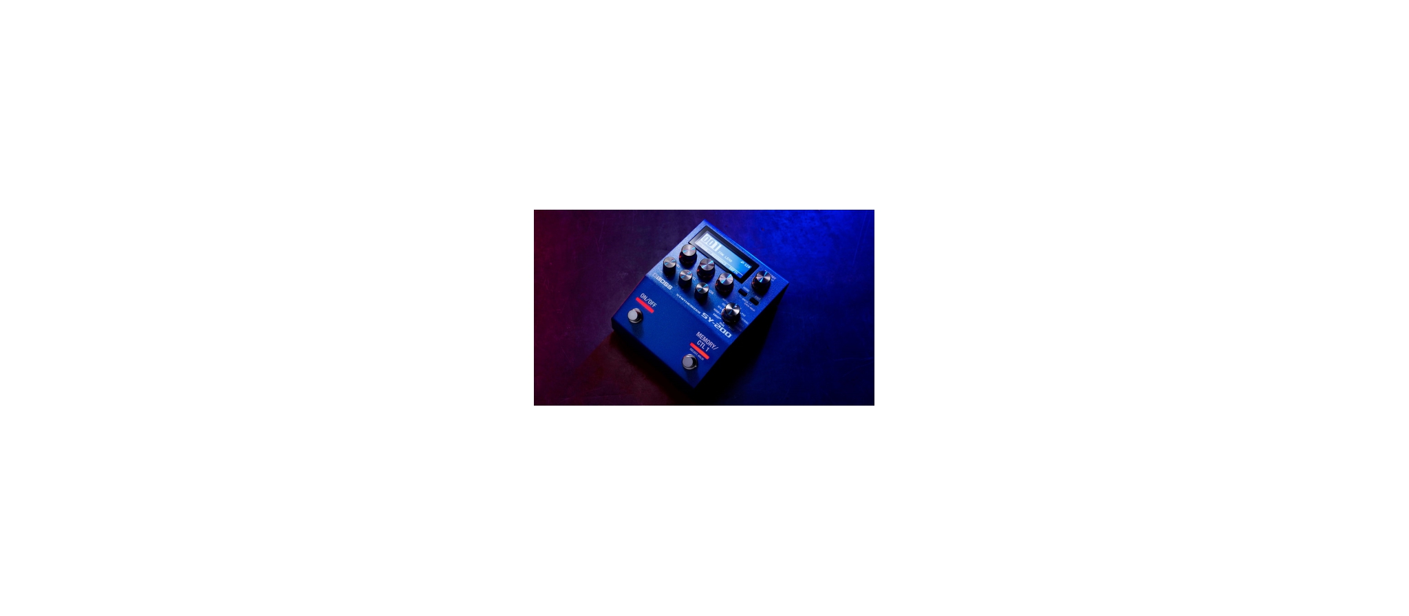 Boss SY-200 Synthesizer Effectpedaal | Dijkman Muziek