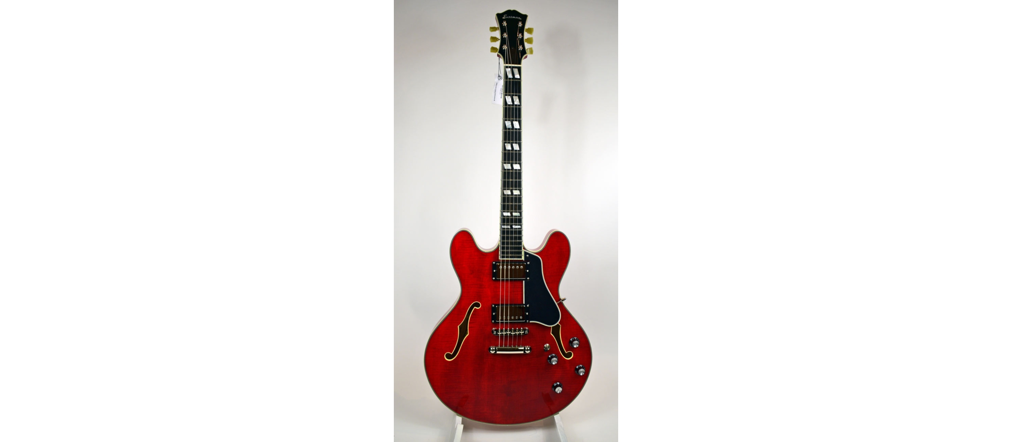 Eastman T486-RD Red| thinline archtop | Dijkman Muziek