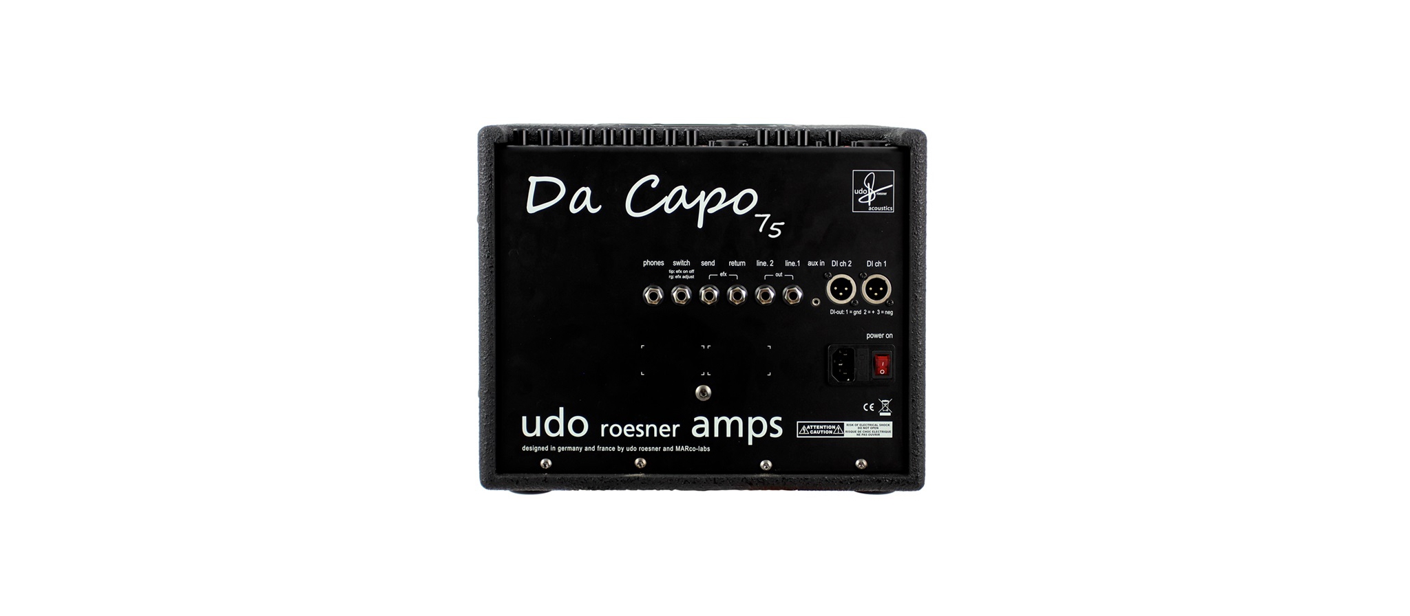 UDO Roesner AMPS Da Capo 75| Gitaarversterkers | Dijkman