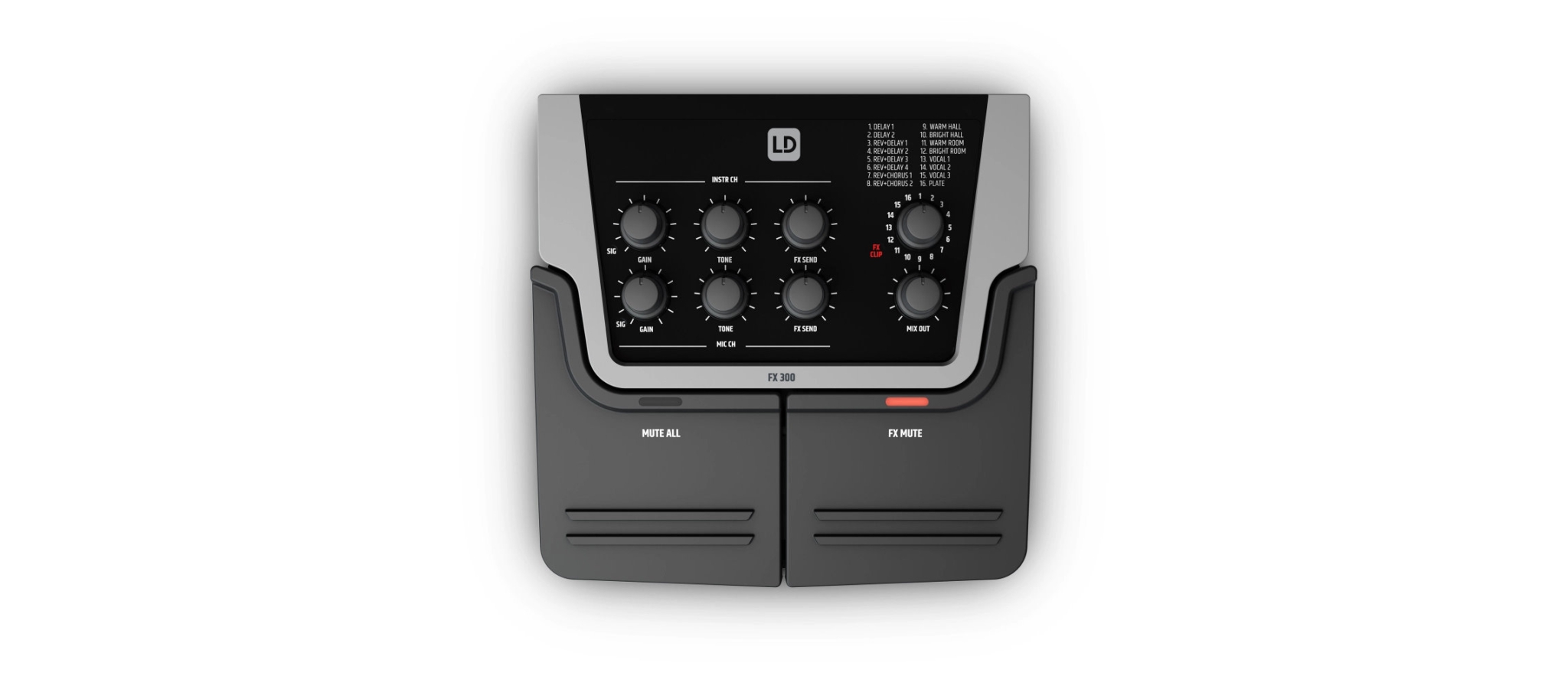 LD Systems FX300 SET| Multi pedaal effect| Dijkman Muziek