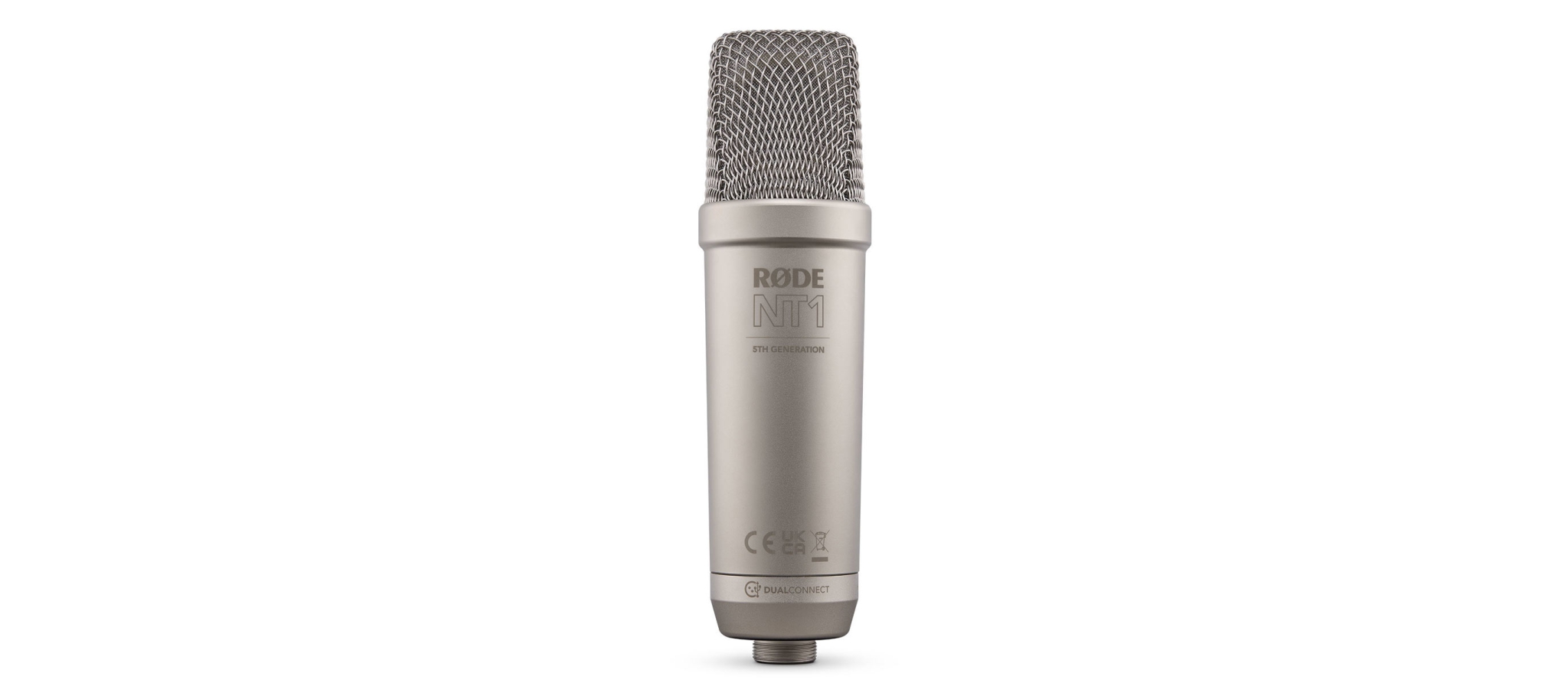Rode NT1 5th Gen Silver |nieuwe uitgave condensator mic |DijkmanMuziek