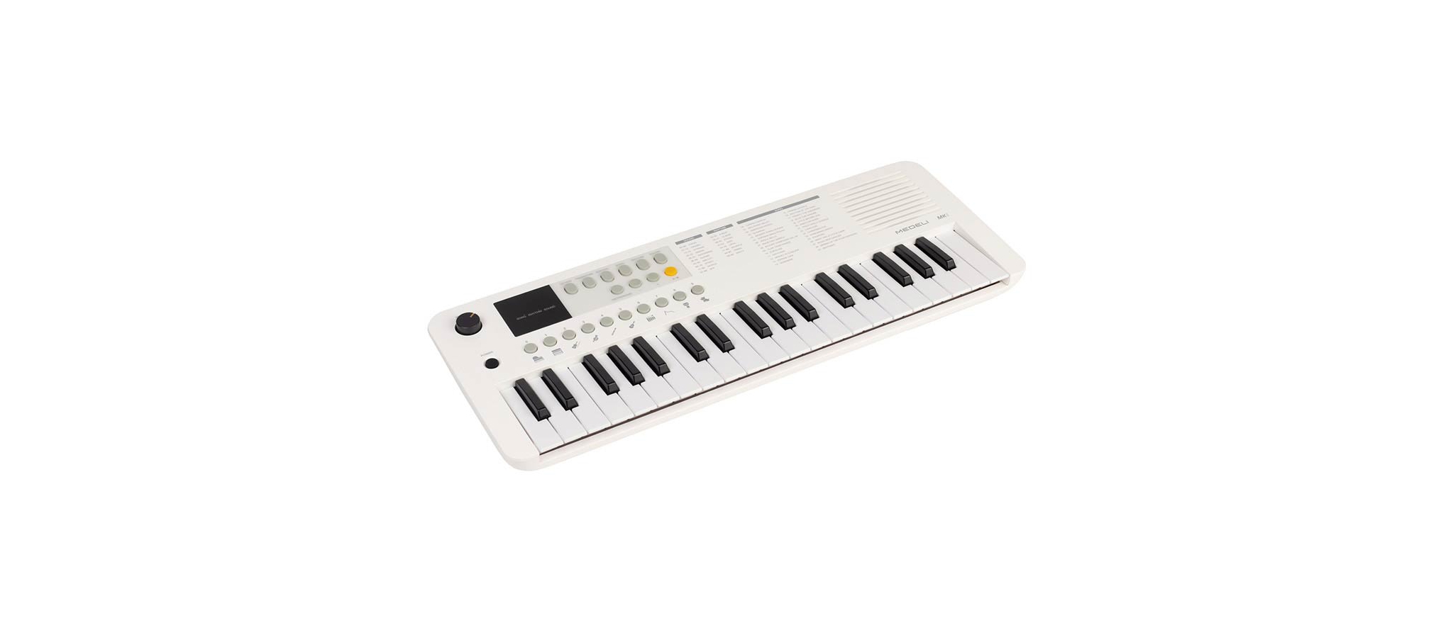 Medeli MK1 Mini Keyboard White | 37 mini toetsen | DijkmanMuziek