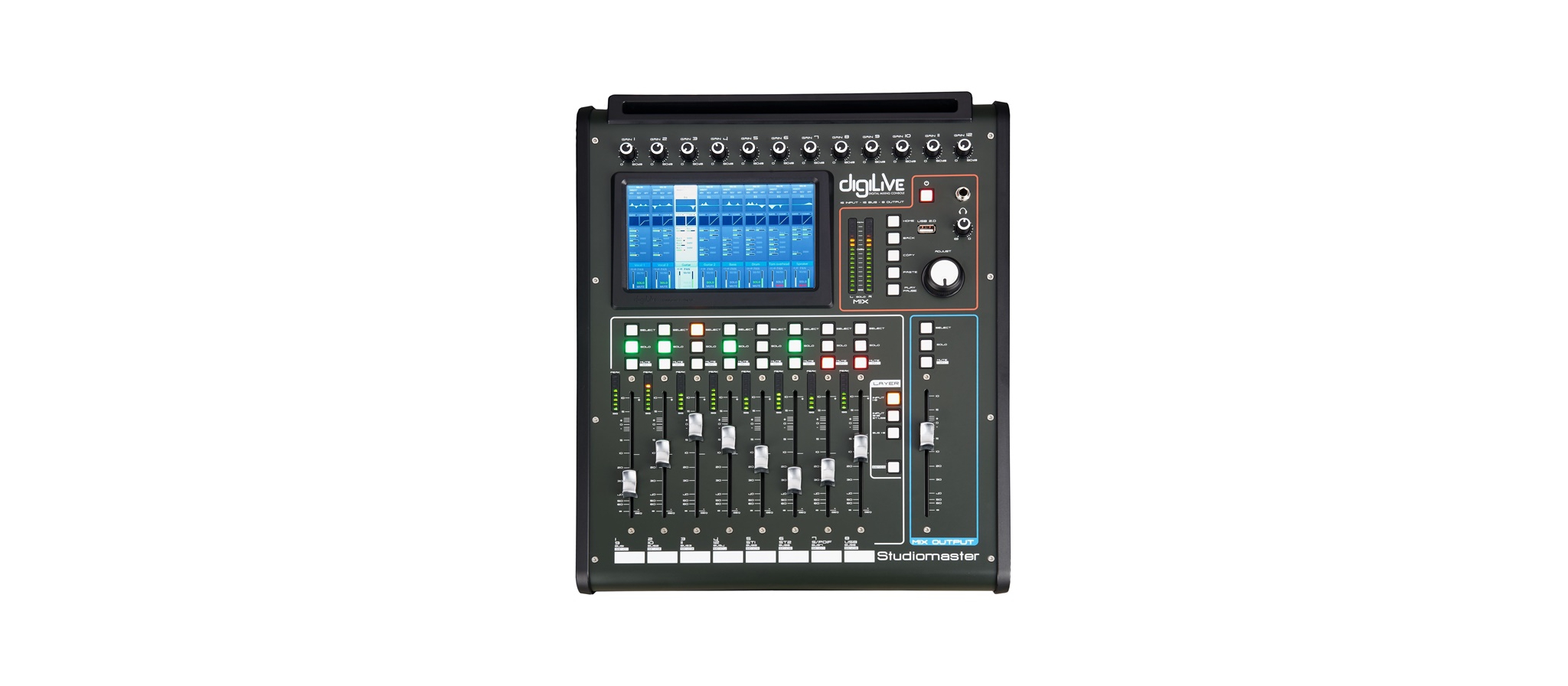 05060255343425, Studiomaster, DigiLiVe, 16, digitale, mixer ...