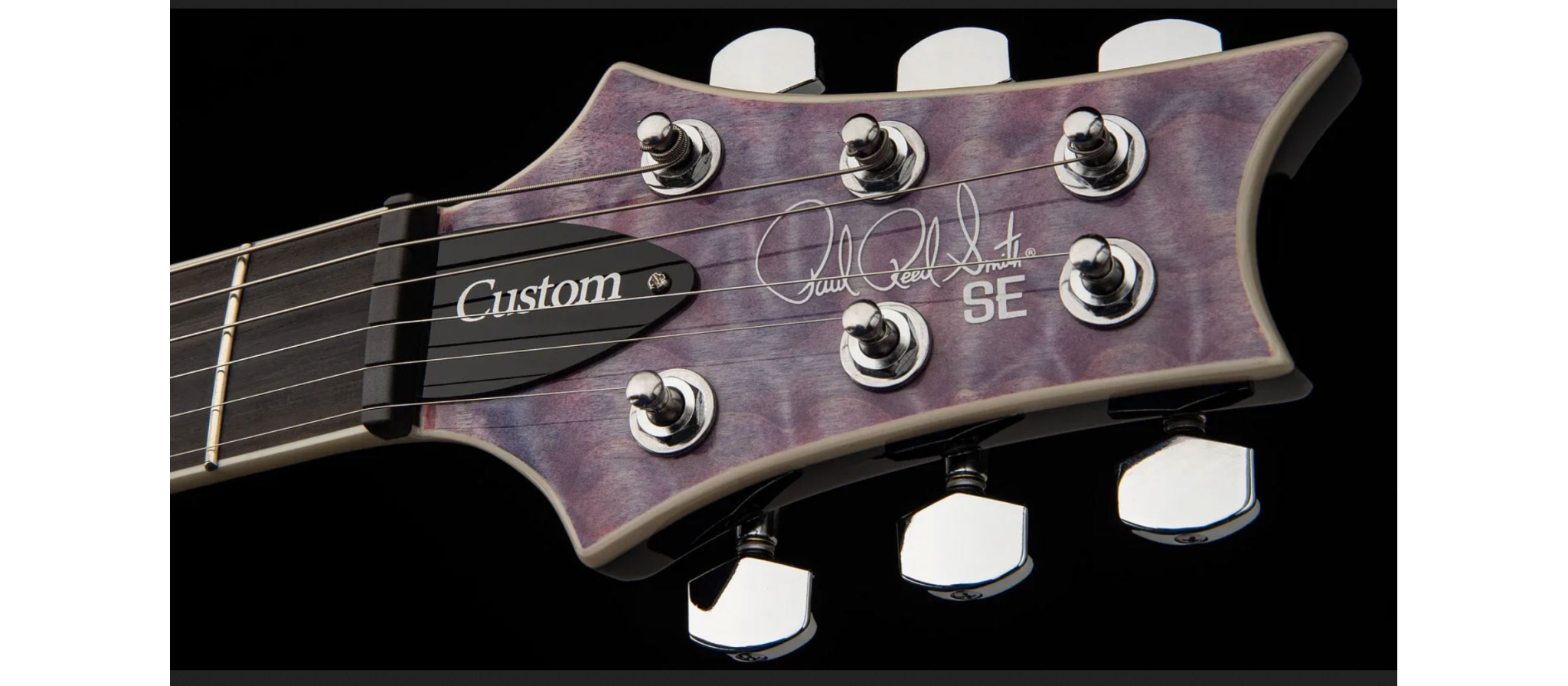 PRS SE Custom 24 Quilt Violet | Quilted Maple | DijkmanMuziek