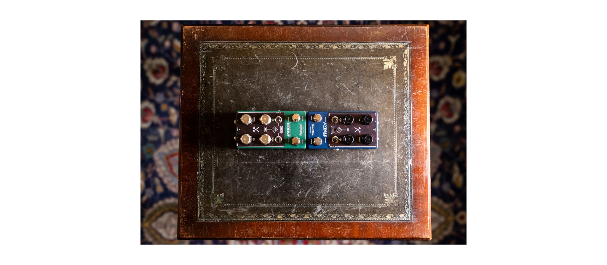 Cornerstone Antique V3 Custom Color Blue Tortoise | DijkmanMuziek