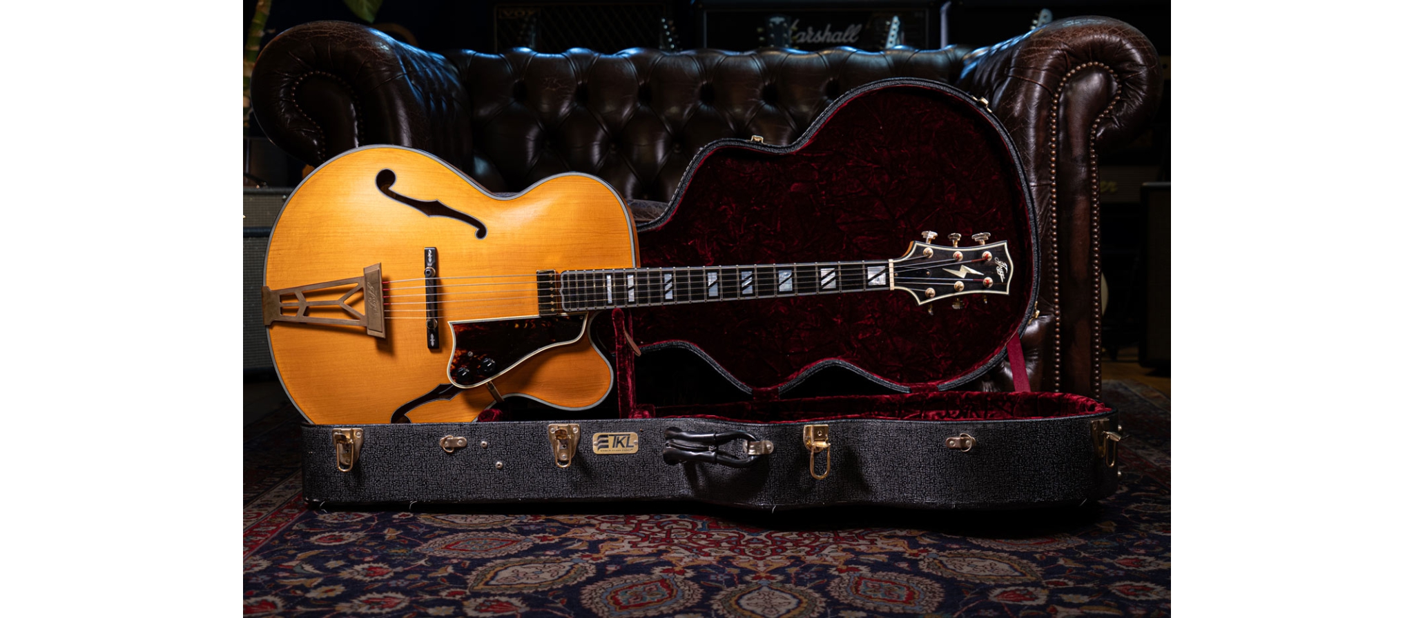 Jim Triggs Archtop Hollow body Jazz Guitar Satin NT | DijkmanMuziek