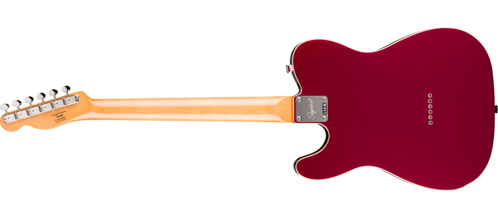 SquierClassic Vibe Custom Esquire LRL Candy Apple Red | DijkmanMuziek